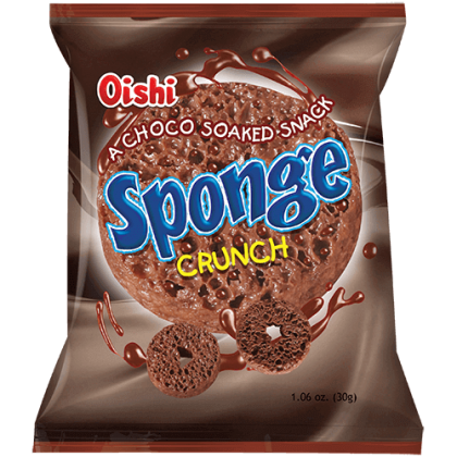 Sponge Choco_pouch - Oishi