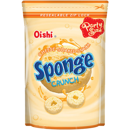 sponge-crunch-cheese-120g - Oishi